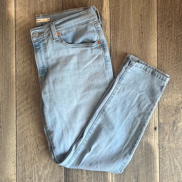 Levi's | Jeans | Levi Womans White Washed Blue Jeans Like New Size 3 ...
